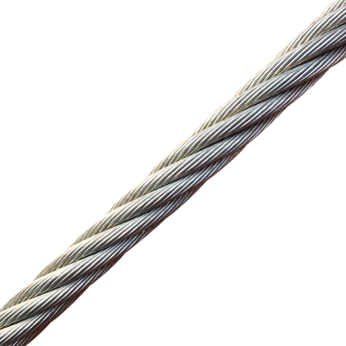 6x19 Fibre Core Galvanised Steel Wire – Wire Rope Company